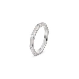 Tchibo 925 Silber Ring Octagon - Silber - Gr.: 18