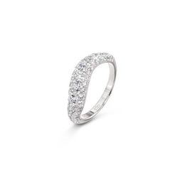 Tchibo 925 Silber Ring Wave - Silber - Gr.: 17