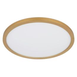 Globo Lighting Deckenleuchte ¦ gold ¦ Maße (cm): B: 29,4 H: 2,5 T: 29.4 » Höffner