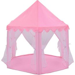 Prinzessin-Spielzelt Rosa vidaXL