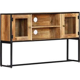 vidaXL - TV-Schrank 120x30x75 cm Altholz Massiv