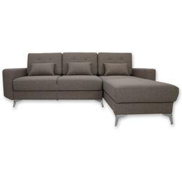 Vitalispa - Sofa l Form York, Braun, 260 x 96 cm