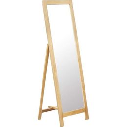 Standspiegel 48 x 46,5 x 150 cm Massivholz Eiche vidaXL