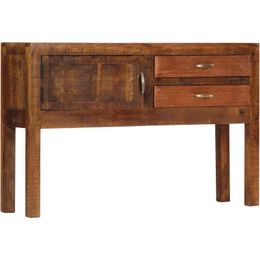 Sideboard 118x30x75 cm Massivholz Mango vidaXL