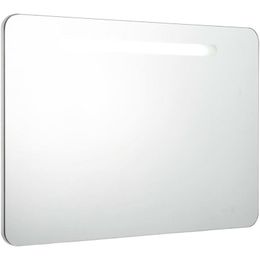 vidaXL - LED-Spiegelschrank 80x9,5x55 cm