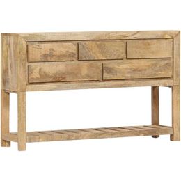 Sideboard 120x30x75 cm Massivholz Mango vidaXL