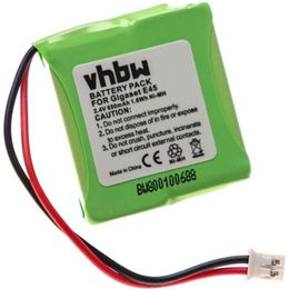 vhbw Akku kompatibel mit Siemens Gigaset E455, E455 Sim, E450 Sim, E40, E450, E45 schnurlos Festnetz Telefon (650 mAh, 2,4 V, NiMH)