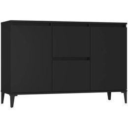 Sideboard Schwarz 104x35x70 cm Holzwerkstoff vidaXL