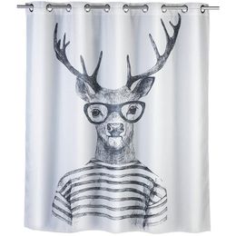 Wenko - Duschvorhang Polyester 180 x 200 cm