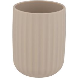 Zahnputzbecher Agropoli Beige - beige - Wenko