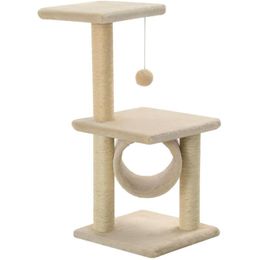 vidaXL - Katzen-Kratzbaum Sisal 65 cm Beige