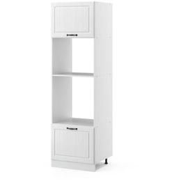 Mikrowellenschrank R-Line, Weiß Landhaus, 60 cm, VICCO