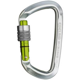 Karabiner D-Classic 3000 Screw mit Keylock-Verschluss - Edelrid