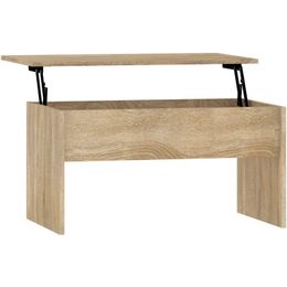 Couchtisch Sonoma-Eiche 80x50,5x41,5 cm Holzwerkstoff vidaXL