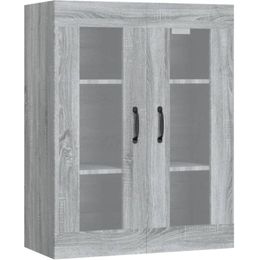 Hängeschrank Grau Sonoma 69,5x34x90 cm vidaXL