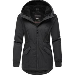 Ragwear Performance Jacket 'Dowey Warm Rain' female Black size XXL