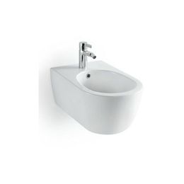 Bernstein Hochwertiges Wand-Hänge-Bidet CH2019V - Optional mit ZubehörInkl. Siphon, Ohne Ablaufgarnitur, Ohne Armatur