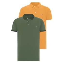 Moxx Paris Shirt male Green, Orange size 3XL