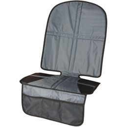 WALSER Kindersitzunterlage Tidy Fred xl, Auto-Schutzunterlage, Sitzschoner Kindersitz grau/schwarz