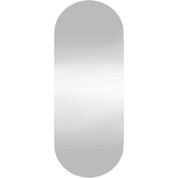 Wandspiegel 20x50 cm Glas Oval vidaXL