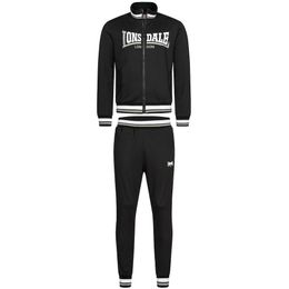 Lonsdale Jogginganzug ' POOLEWE ' Herren Größe S schwarz / weiß