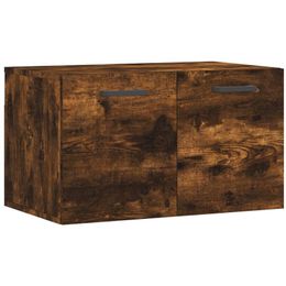 vidaXL - Wandschrank Räuchereiche 60x36,5x35 cm Holzwerkstoff