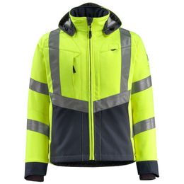 Safe Supr Softsh-Jacke Blackpool Gr. l hi-vis glb/schwarzbl 15502-246 - Mascot