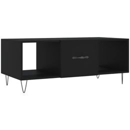 Jinlefu - Couchtisch Schwarz 102x50x40 cm Holzwerkstoff vidaXL