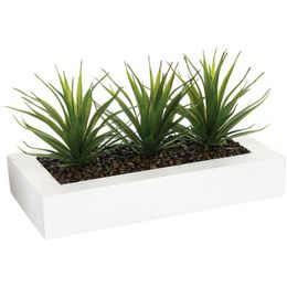 Tafelaufsatz 3 künstliche Aloe Vera H17cm - Atmosphera créateur d'intérieur