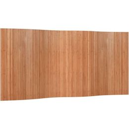 vidaXL - Paravent Natur 165x400 cm Bambus