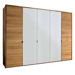 allnatura Drehtüren-Kleiderschrank "Cascano" - Holzart: Kernbuche