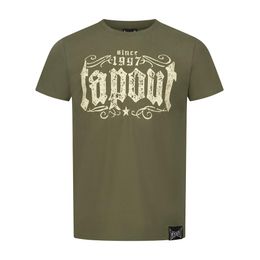Tapout Shirt 'CRASHED' male Green size S