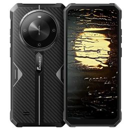 Rugged Smartphone FOSSiBOT F105, 6.745 Zoll HD+ Display, 10.300mAh Akku, 4GB RAM+64GB ROM - Schwarz