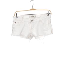 Hollister Damen Shorts, weiß, Gr. 26