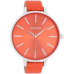 Quarzuhr Oozoo Armbanduhren rot Damen Armbanduhr, Damenuhr, Herrenuhr