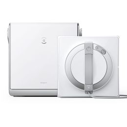 Ecovacs Fensterputzroboter "WINBOT W2 OMNI" Fensterreiniger mit tragbarer Basisstation weiß (weiß, silber) Bestseller