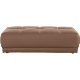 Hocker DOMO collection "Ava" Gr. B/H/T: 150cm x 44cm x 67cm, Kunstleder SOFTLUX, braun (espresso) Polsterhocker Hocker