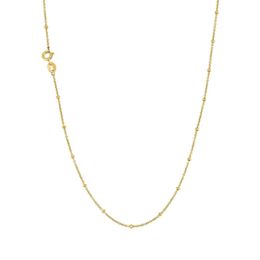 Goldkette Amor "2022939" Halsketten Gr. Gelbgold 375, L: 42cm, goldfarben (gelbgoldfarben) Damen