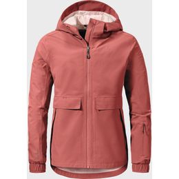 Schöffel Outdoorjacke SCHÖFFEL "Jacket Lausanne L", Damen, Gr. 38, rosa (3245, rosa), Oberstoff : 100% Polyester (Membran: Polyurethan) Futter : 100% Polyester Futter Rumpf oben: 92% Polyester 8% Elasthan, modisch, regular fit, Langarm, Jacken