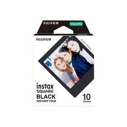 Fujifilm instax SQUARE Sofortbildkamera-Film schwarz, 10 St.