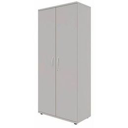 FM Aktenschrank Basic, 4260267320990 lichtgrau 4 Fachböden 80,0 x 44,2 x 185,1 cm