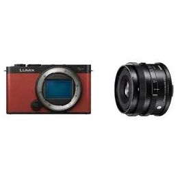 Panasonic Lumix S9 Body Crimson Red + Sigma 45mm F/2.8 DG DN Contemporary L-mount | ✔️ + 160 € gratis Geschenkbox