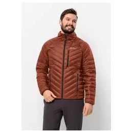 Daunenjacke Jack Wolfskin "PASSAMANI DOWN JKT M" Gr. L (52), rosa (carmine) Herren Jacken