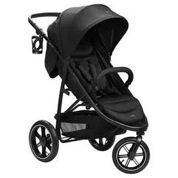 Kinder-Buggy hauck "Dreiradbuggy, Rapid 3 Air, black" schwarz Baby Kinderwagen mit schwenkfeststellbarem Vorderrad; Lufträder; bis 22 kg belastbar