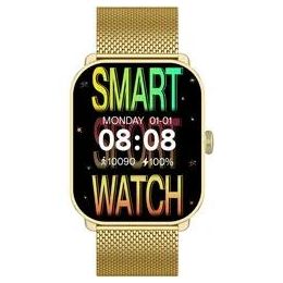 Smartwatch SMARTY 2.0 "Smarty 2.0" Smartwatches goldfarben