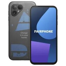 FAIRPHONE Smartphone "FAIRPHONE 5" Mobiltelefone Gr. 256 GB, farblos (transparent)