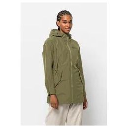 Outdoorjacke Jack Wolfskin "DAKAR PARKA W" Gr. S (36), grün (bay, leaf) Damen Jacken