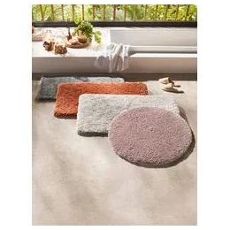 Badematte Heine HOME Badematten Gr. rechteckig (60cm x 100cm),, grau (taupe)