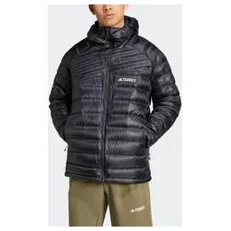 Outdoorjacke Adidas TERREX "XPR DOWN JKT" Gr. L, schwarz Herren Jacken