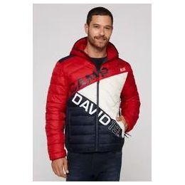 Outdoorjacke CAMP DAVID Gr. 4XL, rot (flight rot) Herren Jacken mit Softshell-Einsätzen